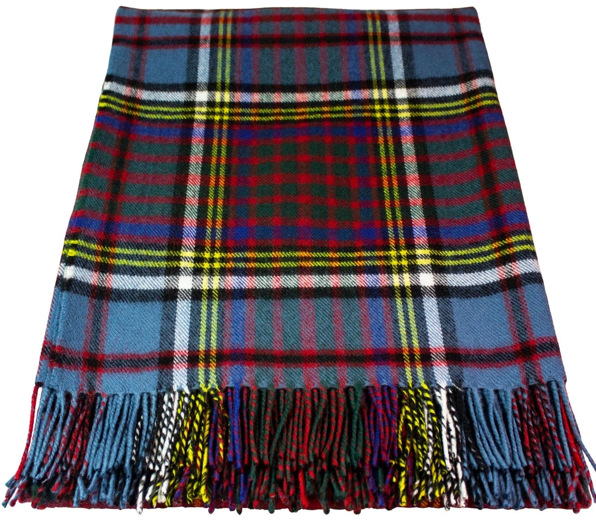Gordon Dress Tartan Lambswool Blanket – Scottish Textiles