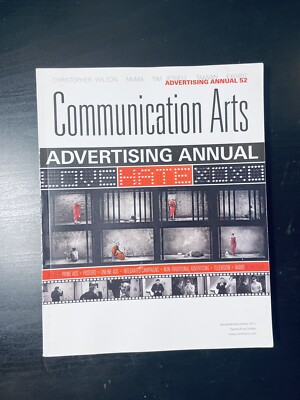 CA Communication Arts Advertising Annual #52 Magazine Exhibit November ...