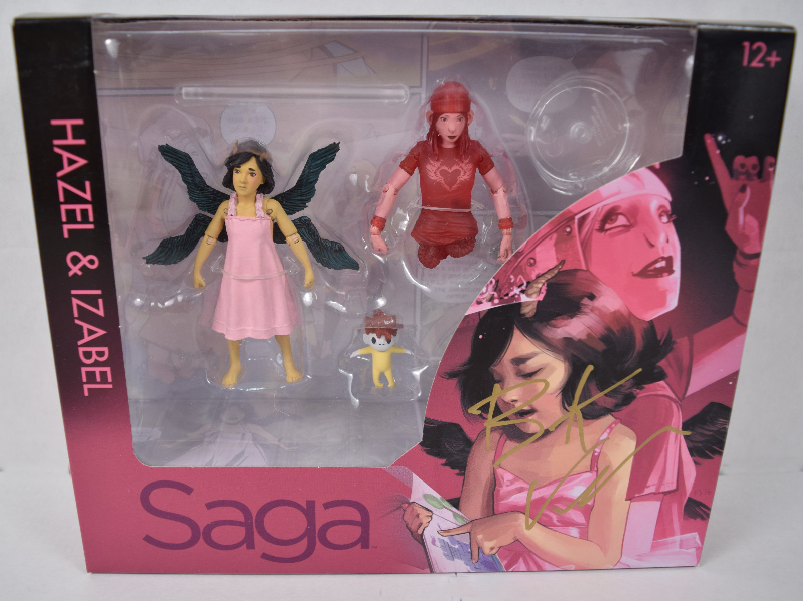 Saga Hazel Izabel Action Figure Skybound 2 Pack Image Signed Brian K ...