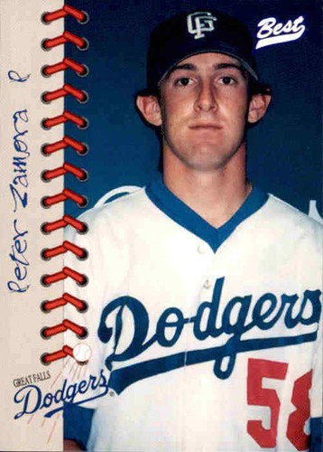 1997 Great Falls Dodgers Best #26 Peter Zamora Mission Viejo California ...