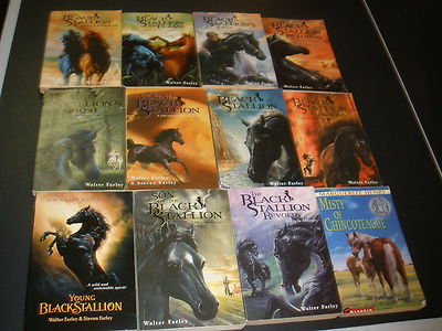 lot of 11 Black Stallion books Walter Farley & Misty of Chincoteague | eBay