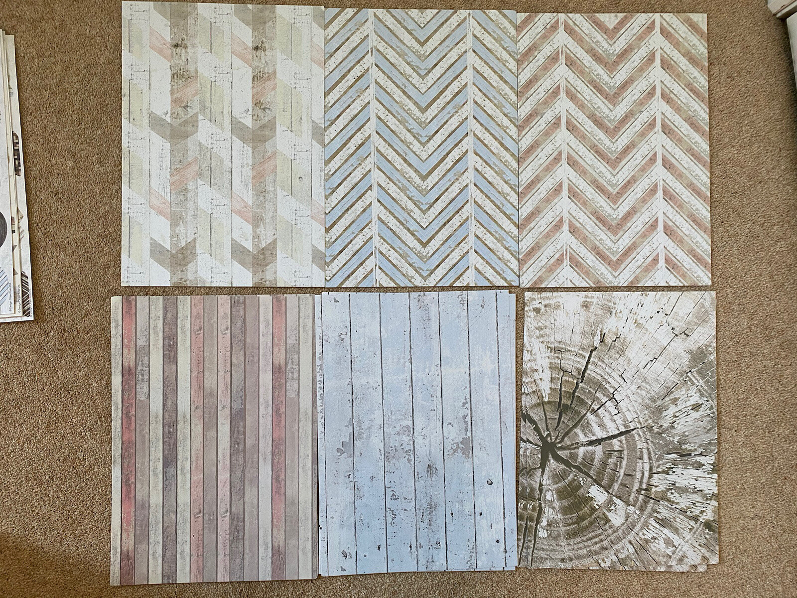 Papermania CAPSULE ELEMENTS WOOD ~ A4 Ultimate Die-cut & Paper Pack 41 ...