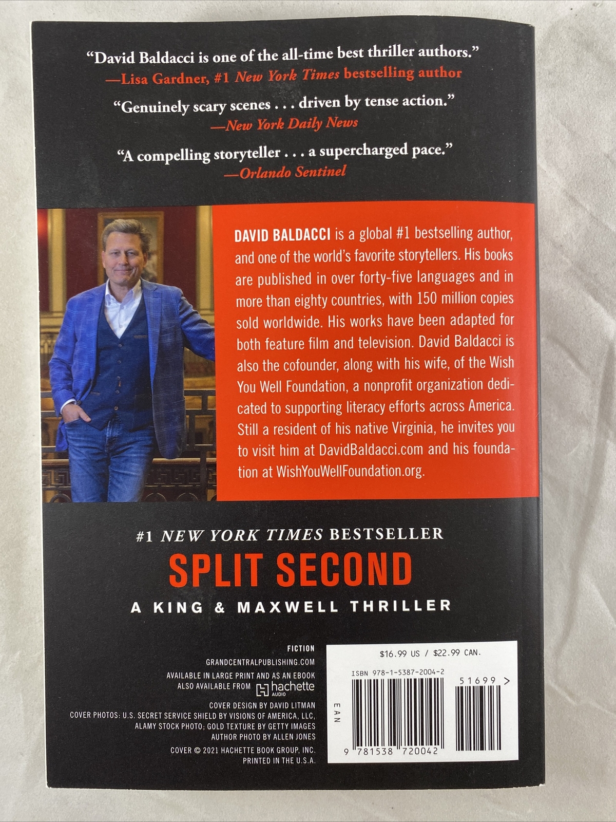Split Second | by David Baldacci | 2021 Paperback Book 9781538720042 | eBay