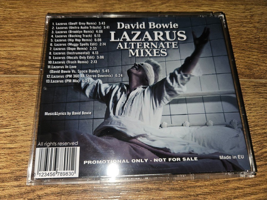 David Bowie - "LAZARUS" Alternate Mixes Album CD | eBay UK