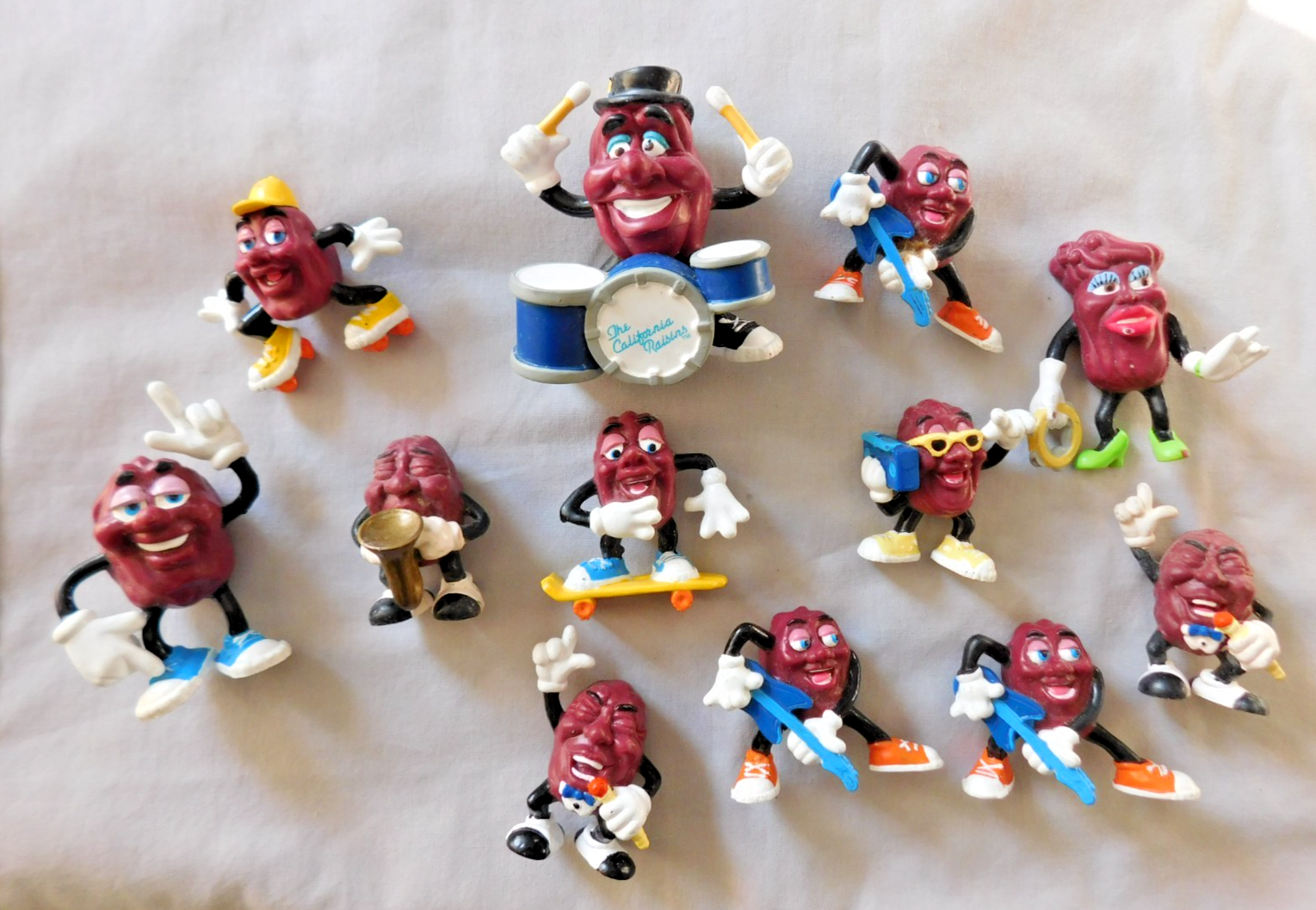 The California Raisins Figure LOT 1987 1988 | eBay