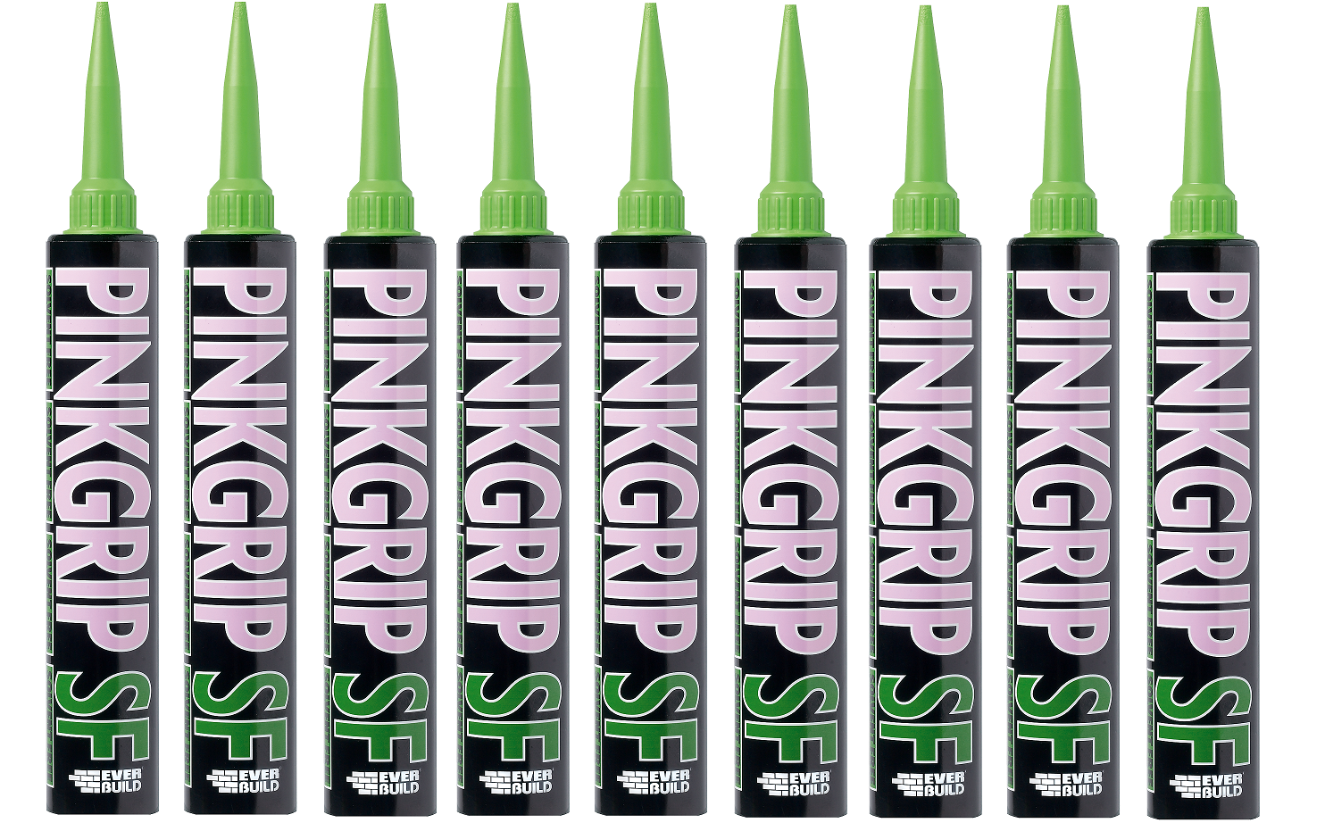 Everbuild Pink Grip Solvent Free Grab Grip Adhesive Bonds 350ml LIKE ...