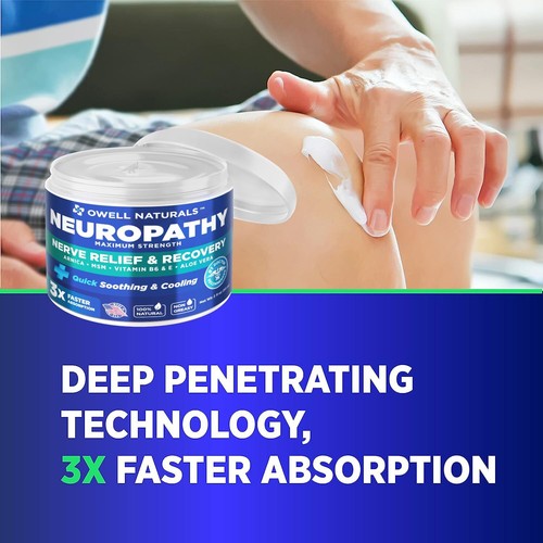 Neuropathy Cream - Nervacol Extra Strength Nerve Relief Cream for Foot ...