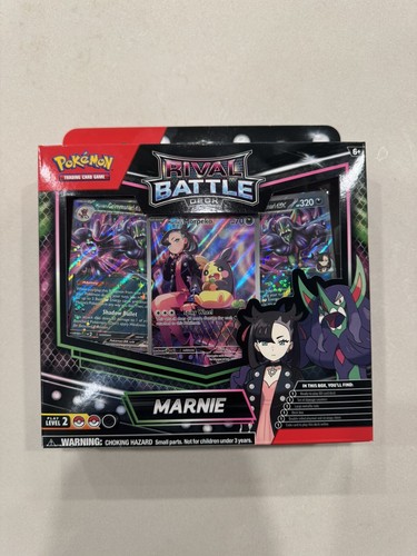 Pokemon Rival Battle Deck Marnie-Factory Sealed In hand Destined Rivals ...
