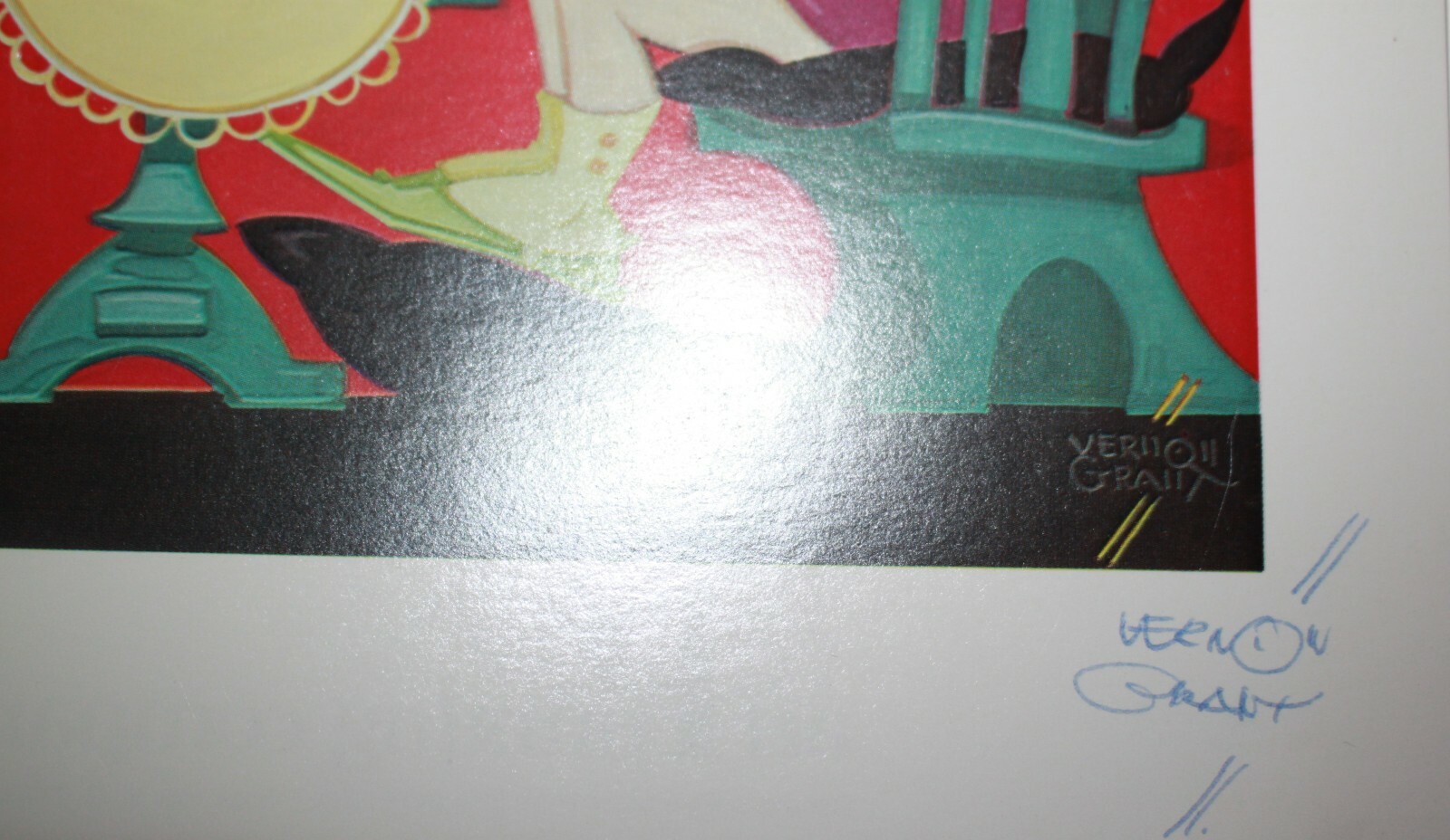 Vernon Grant Signed Original Print "Sing a Song of Six Pence" Famous ...