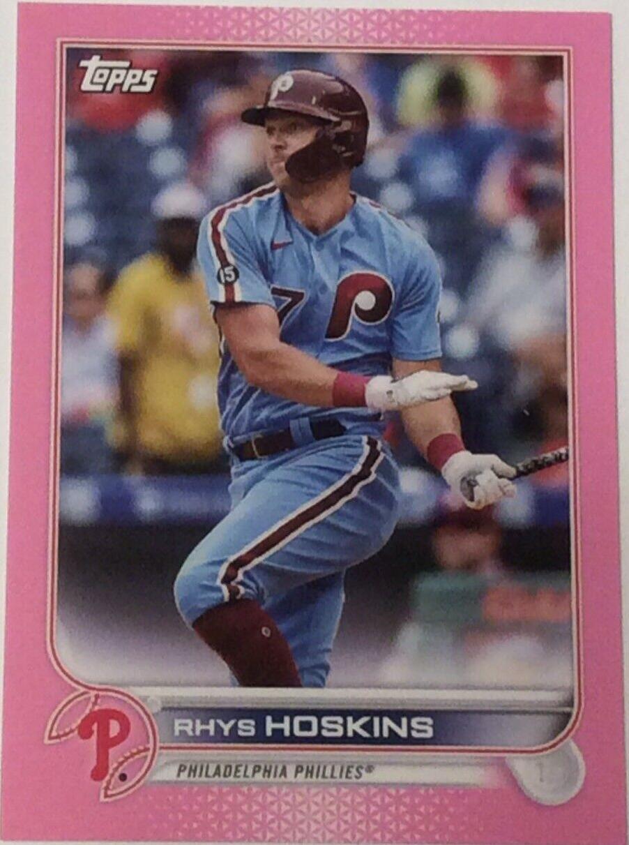 2022 Topps Mini - Rhys Hoskins #523 Pink /25 for sale online | eBay