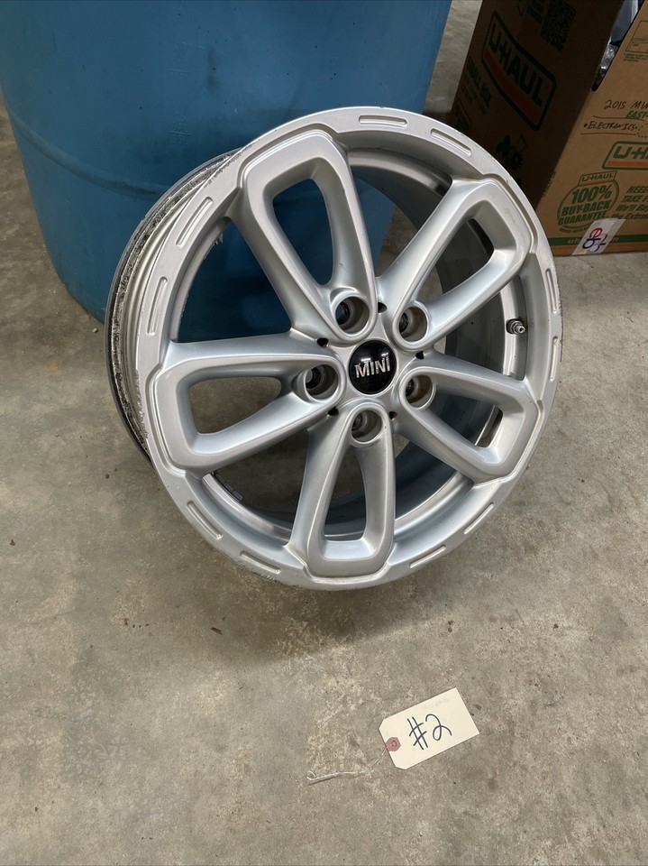 15-17 MINI COOPER S COUNTRYMAN 17” INCH ALUMINUM WHEEL RIM 7Jx17 #2 oem ...