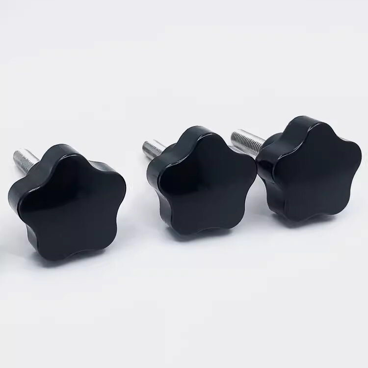 M6 Five Star Screw Plastic Thumb Bolts 25mm Head diameter Stainless ...