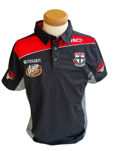 Official AFL ISC On Field ST KILDA MEDIA POLO SHIRT 2015 (Mens Medium ...