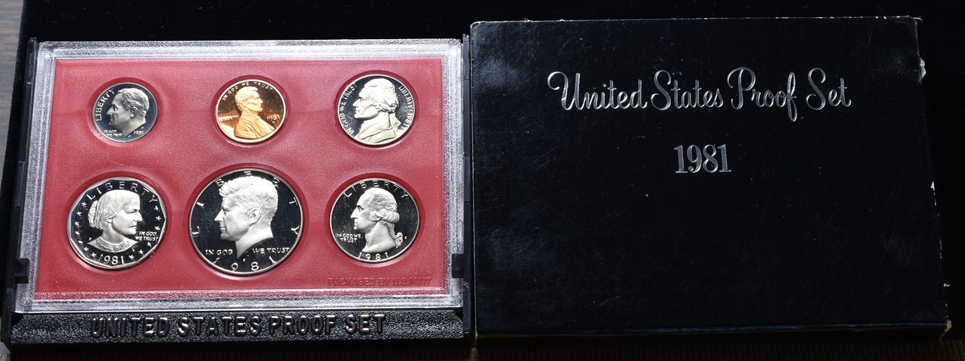 1981-S U.S. Mint Proof Set 5 Coins - Pristine Hand Picked Set | eBay