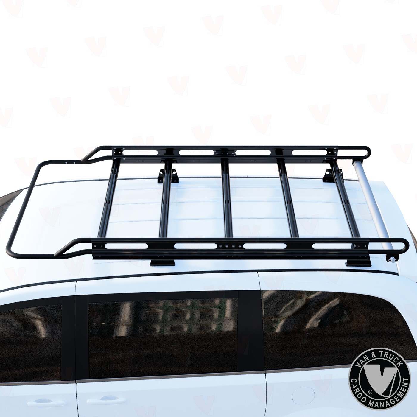 Universal Premium Heavy-Duty Aluminum Black Ladder Rack for Minivan ...