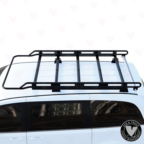 Universal Premium Heavy-Duty Aluminum Black Ladder Rack for Minivan ...