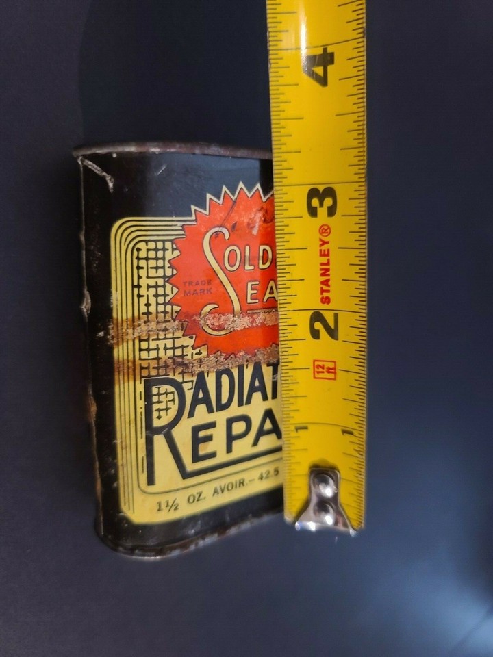 Vintage Car Solder Seal Radiator Repair Tin, 3 1/4", Unopened | eBay