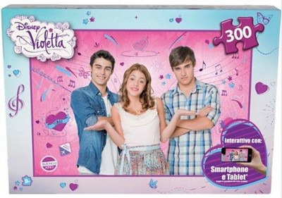 Disney Violet Puzzle 300 Pieces Interactive with Smartphone and Tablet ...
