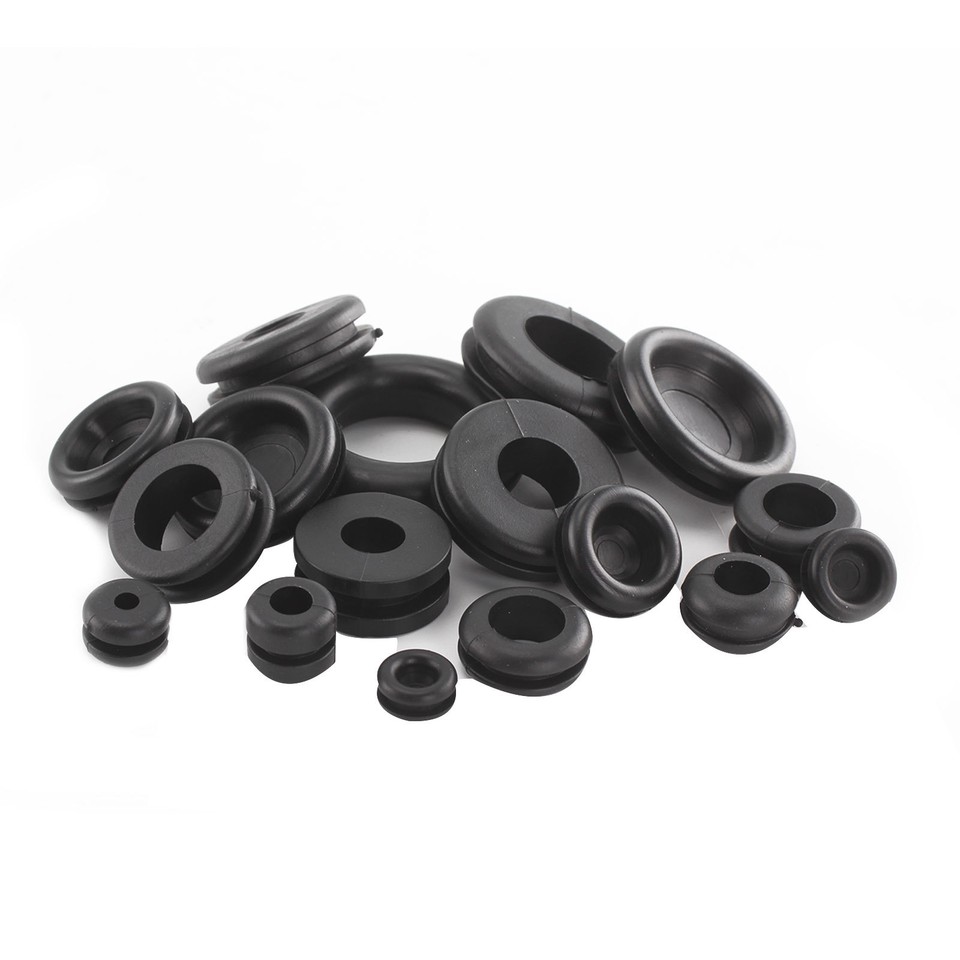 UK Rubber Grommets Blanking open/closed blind Grommet Set 200PCS ...