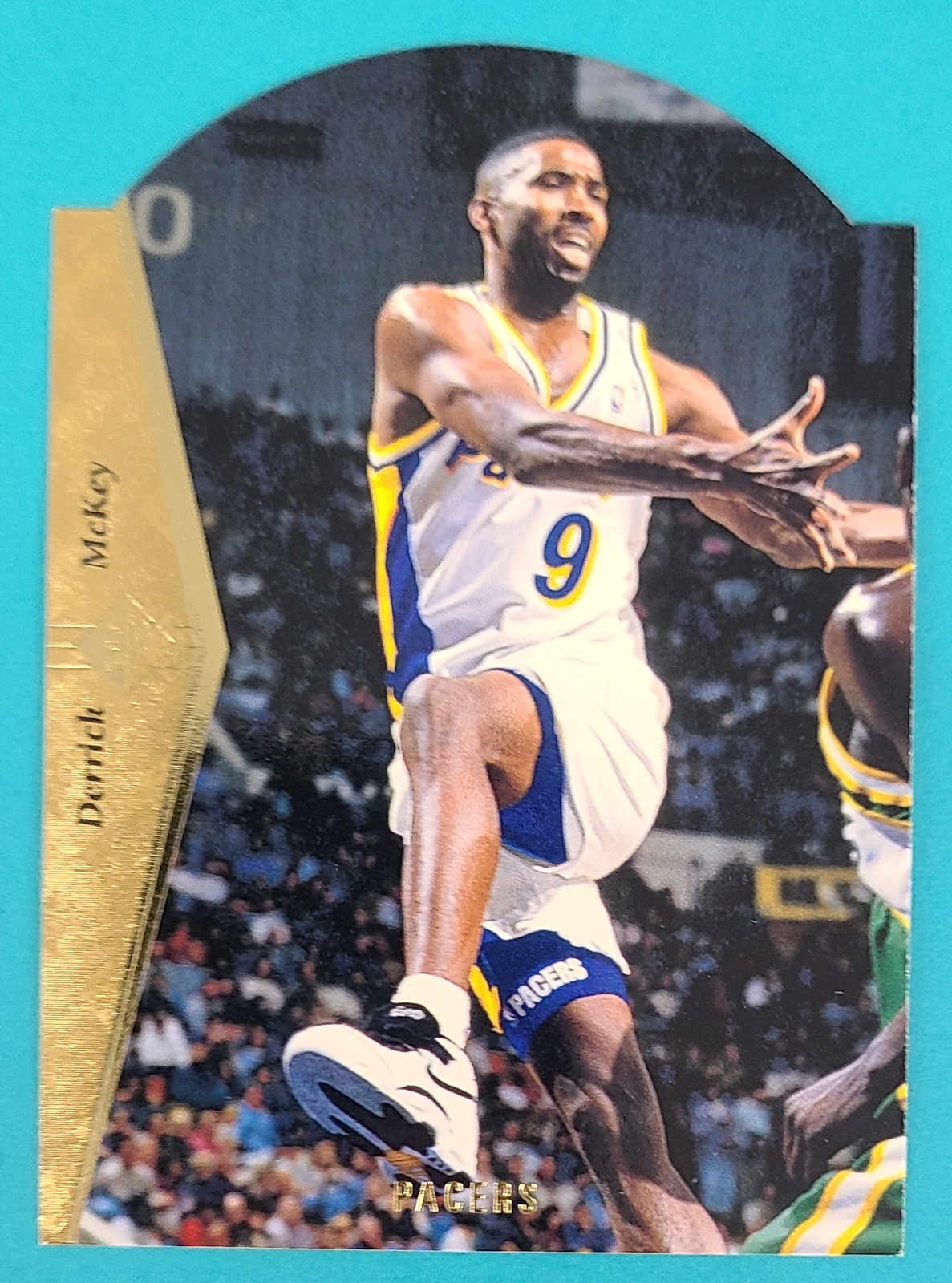 1994-95 SP Die Cut #D83 Derrick McKey Indiana Pacers BASKETBALL Card O ...