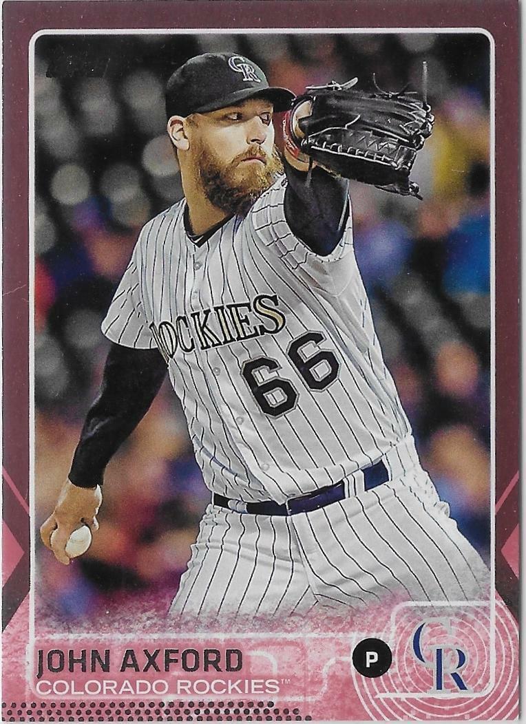 2015 Topps Update Series - John Axford #US16 Pink /50 for sale online ...