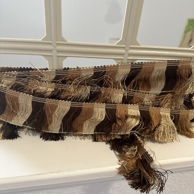 4 Yards 1” CLASSICAL ELEMENTS UPHOLSTERY Fringe | eBay