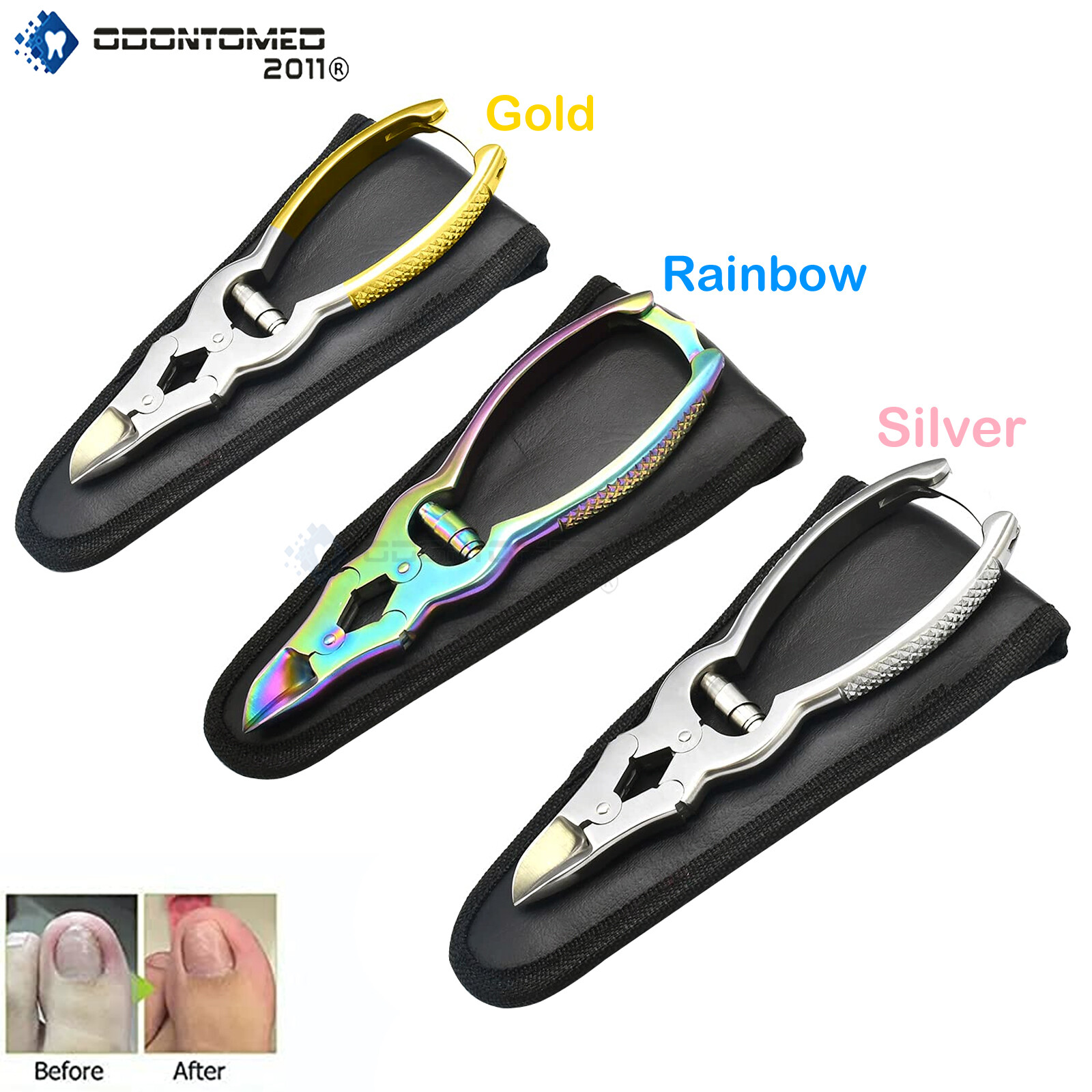 3 Mycotic Nail Cutters Nippers Clippers Chiropody Podiatry Cantilever ...