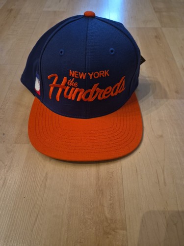 Brand New New York The Hundreds Orange & Blue Snapback Hat | eBay