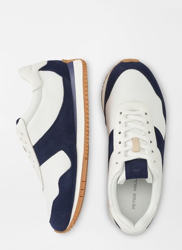 Peter Millar Flora Day Runner Womens Size 8 NAVY/WHITE New | eBay