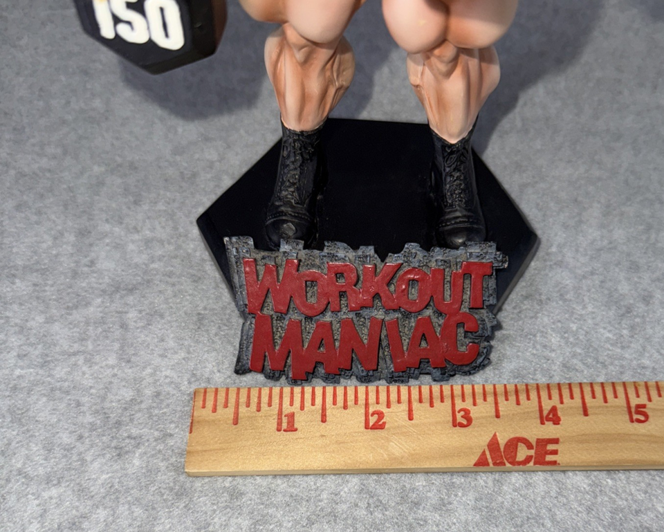 Xtreme Figurine Workout Maniac Bodybuilding 2002 Collectible Sculpture ...