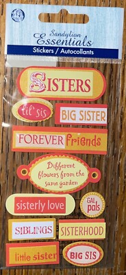 Essentials Big Sister Lil Sis Forever Friend Sisterly Love Sibling Pals ...