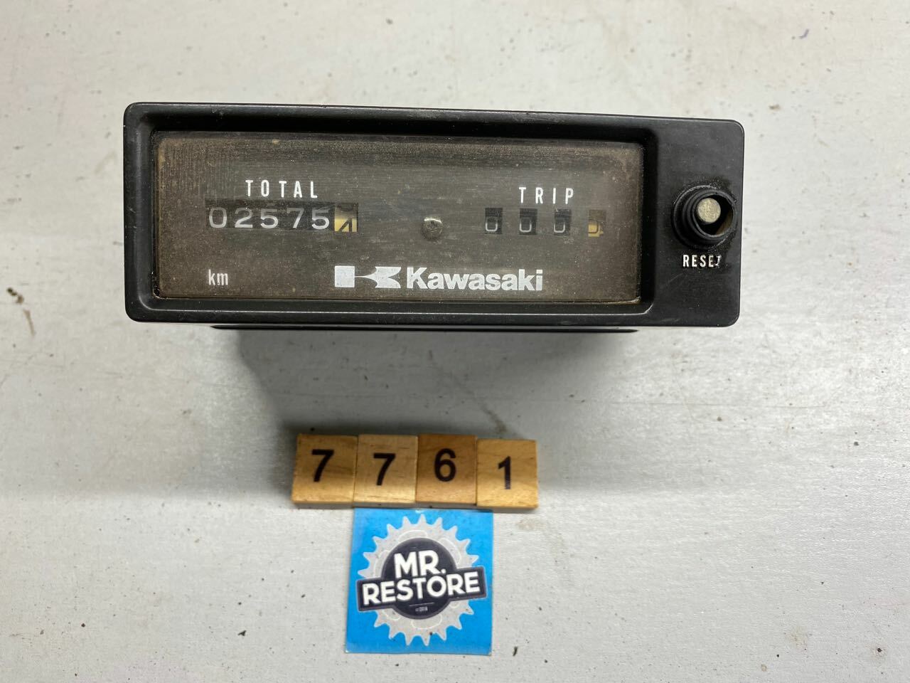 Kawasaki VMX Vintage Classic KMH Odometer Trip Meter | eBay