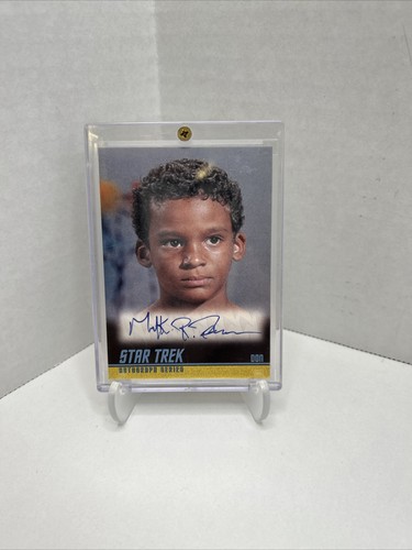 2009 Star Trek Mark Robert Brown On Card Autograph A209 | eBay