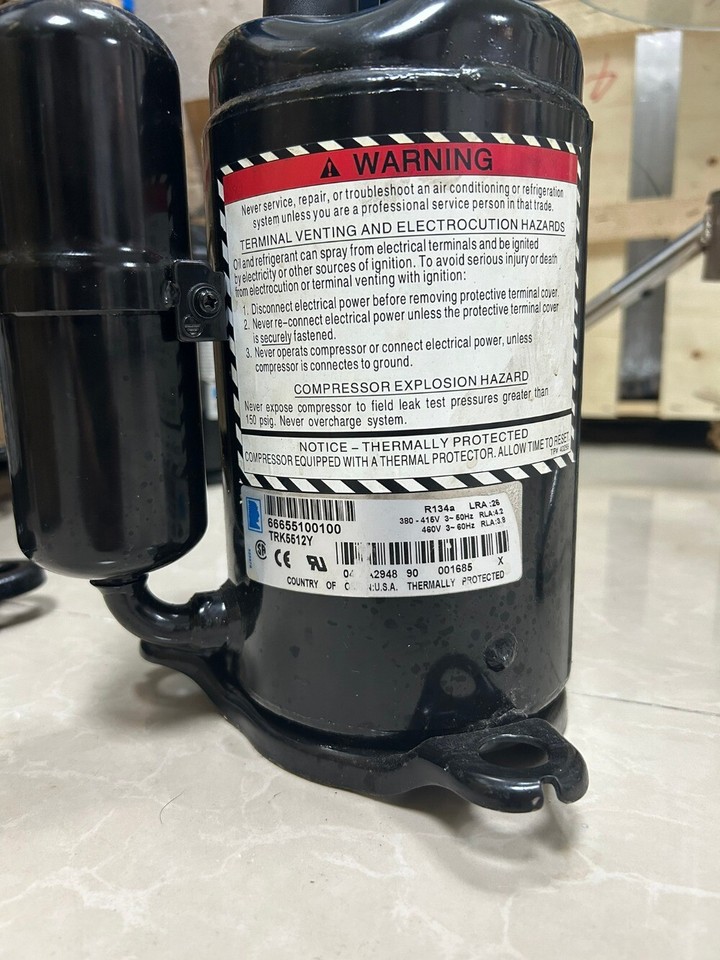 1Pcs New Refrigeration Compressor Kompresor Pendingin TRK5512Y voltage ...