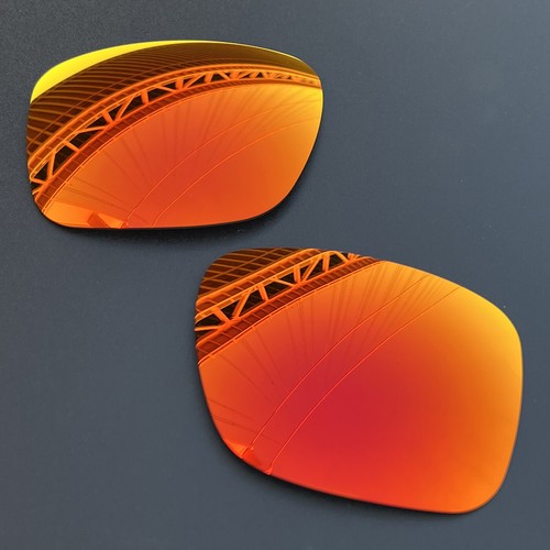 Fire Red POLARIZED Replacement Lenses for Oakley Sliver Foldable OO9246 ...