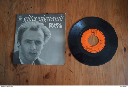 GILLES VIGNAULT MON PAYS RARE EP 1967 | eBay