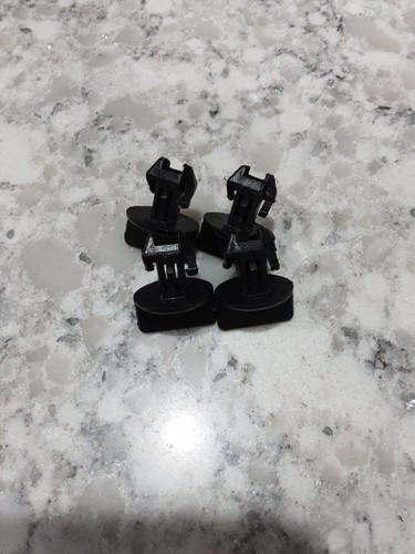 4 Rear Bumper Trailer Hitch Trim Cover Nut Retainer re 11610049 Chevy ...