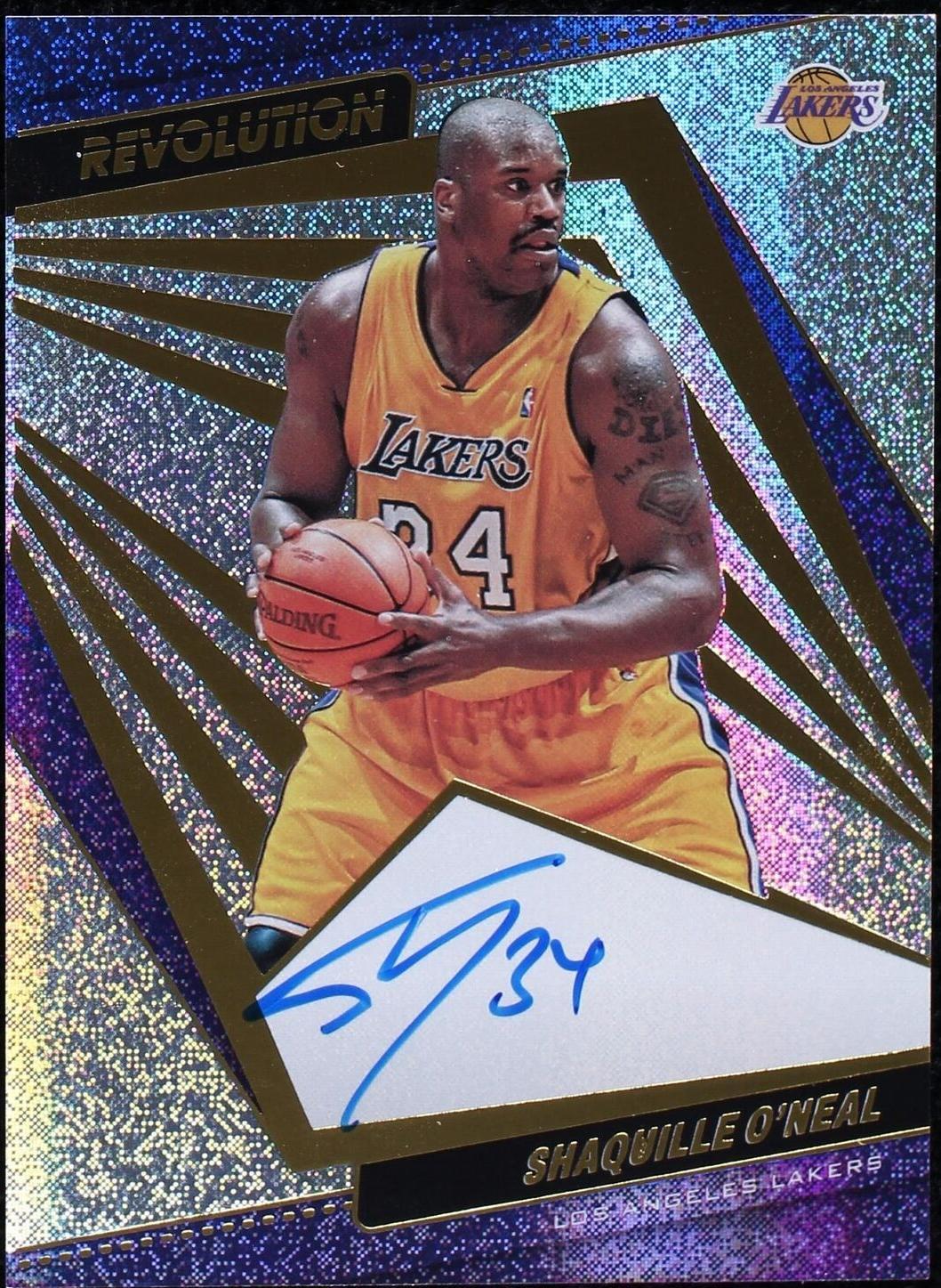 2021-22 Panini Revolution - Autographs Shaquille O'Neal #AG-SON (AU ...