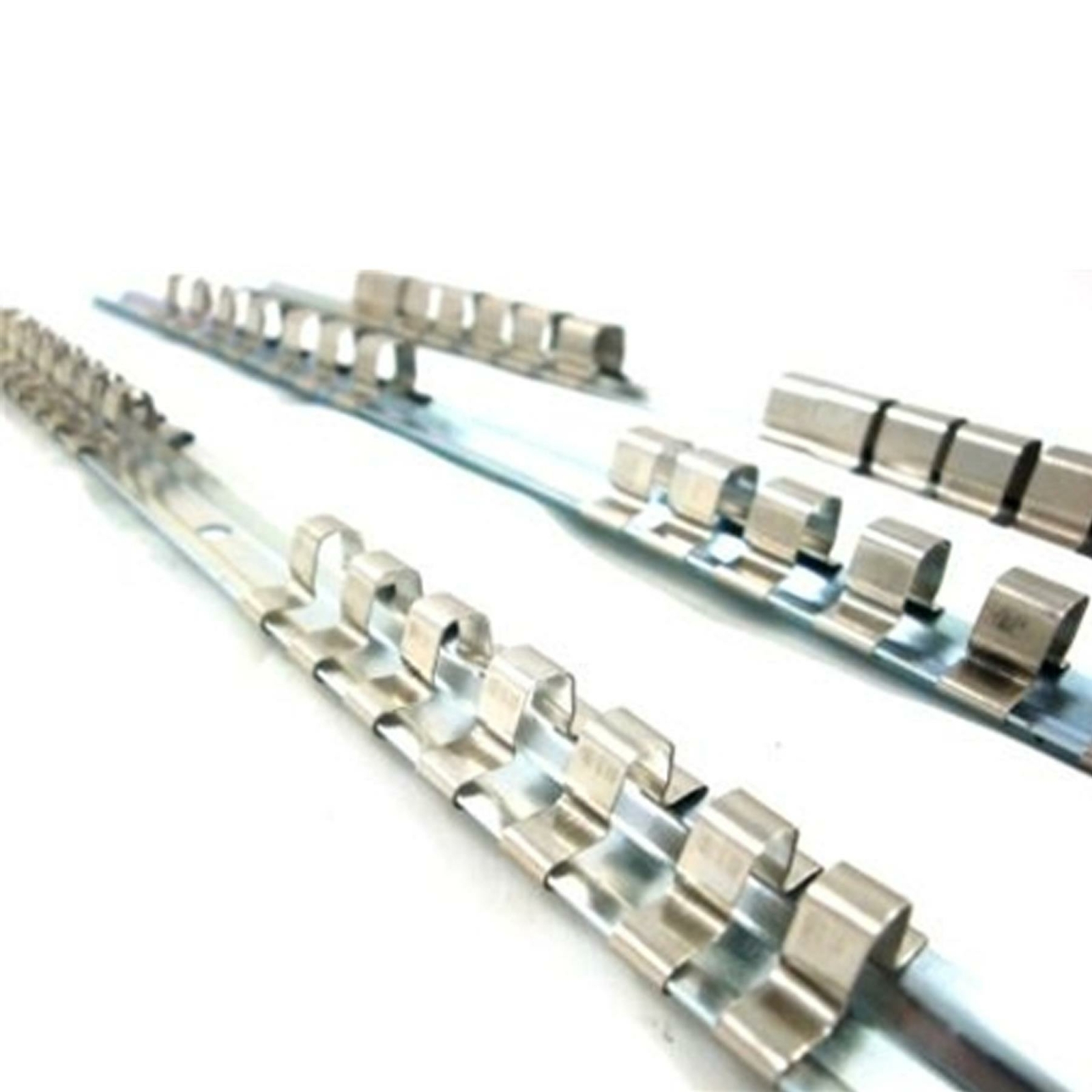 Socket Rail Set 1/4" 3/8" 1/2" Drive,Holds 42 Sockets On 3 Storage ...