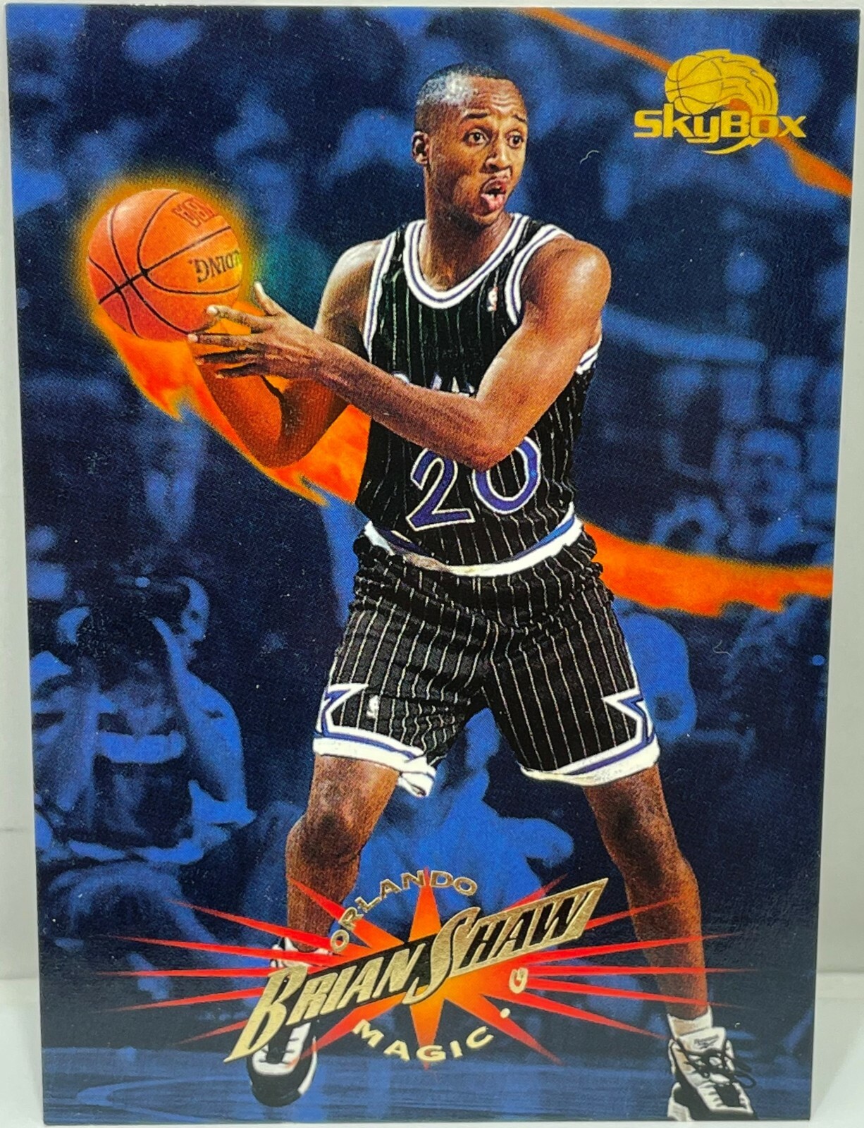 Brian Shaw 1995-96 SkyBox Basketball Orlando Magic Card #191 | eBay