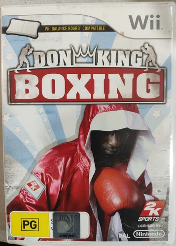 Don King Boxing 2K Sports Wii Nintendo Game Complete Free Shipping ...