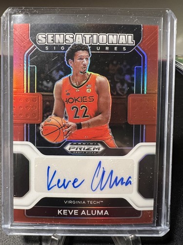 2022-23 Prizm DP Sensational Signatures Red /199 #SS-KAL Keve Aluma ...