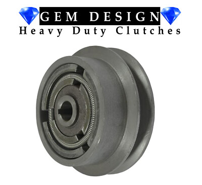 Centrifugal Clutch Heavy Duty Plate Compactor 5" OD 3/4" Bore 1/2" V ...