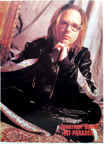 KORN JONATHAN DAVIS VINTAGE 1990'S FULL PAGE MAGAZINE PINUP POSTER ...