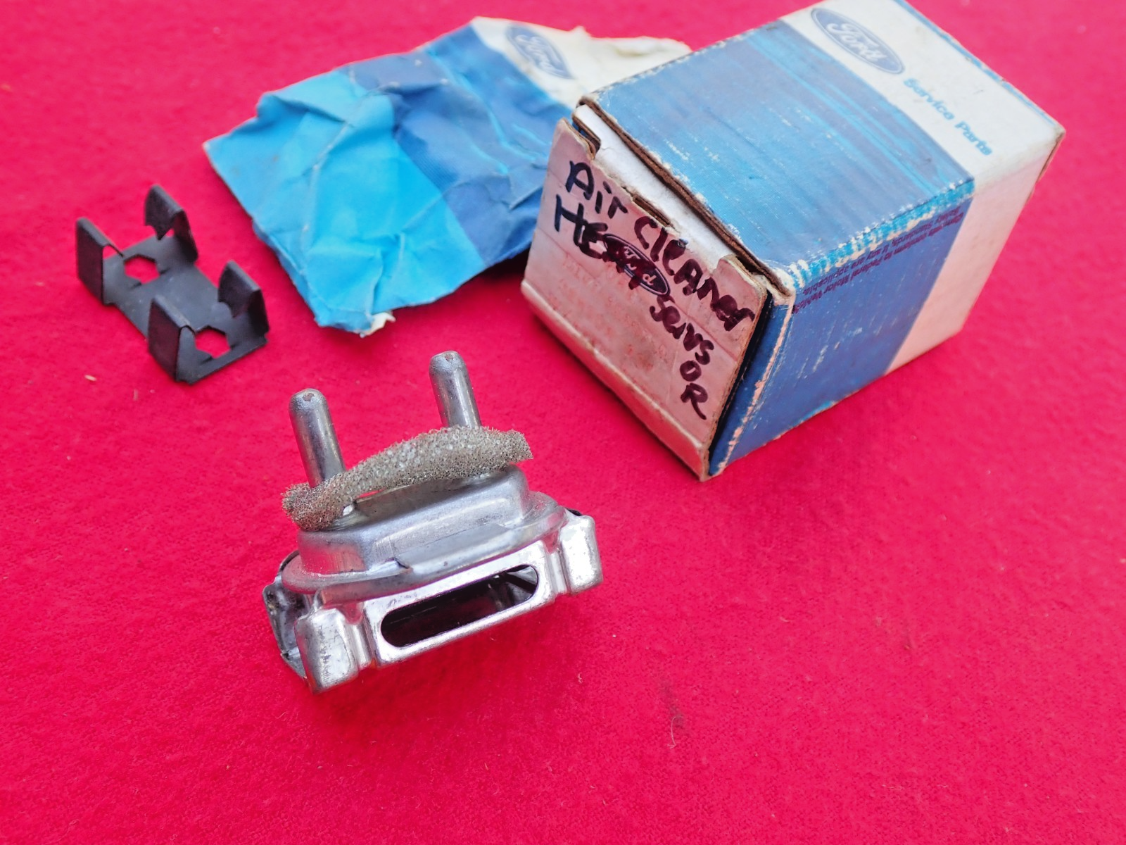 71 72 73 MUSTANG NOS FORD AIR CLEANER TEMPERATURE SENSOR RARE TO FIND ...