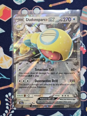Dudunsparce ex #121/159 SV09: Journey Together Pokémon Card TCG | eBay