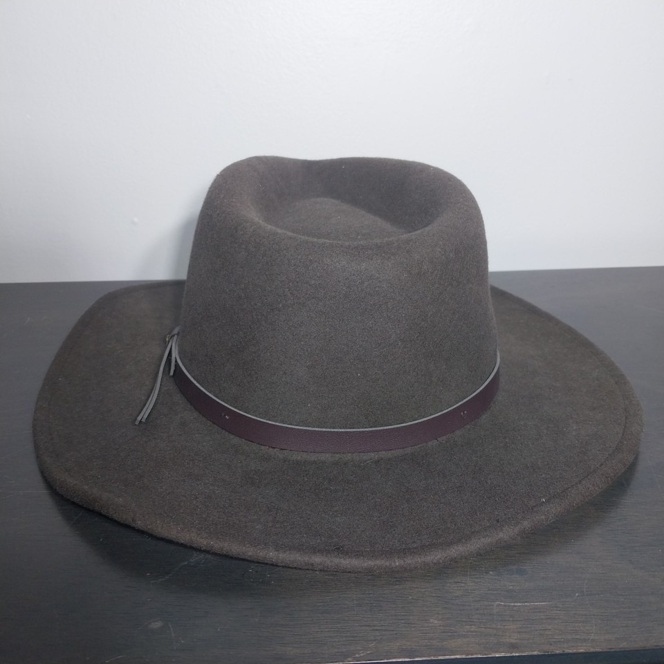 DPC Dorfman Pacific Wool Fedora Hat Mens Large Brown | eBay