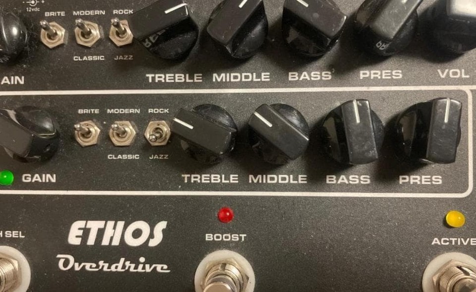 Custom Tones Ethos Overdrive Pedal Dumble Style Vintage Fender Tone ...