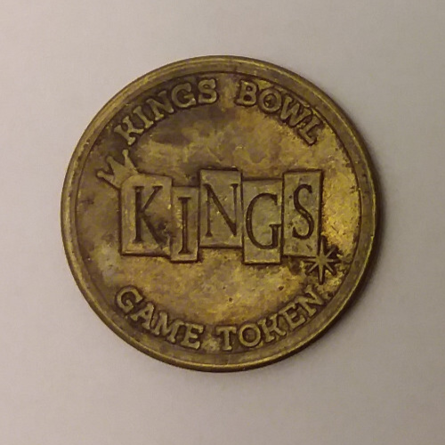 Kings Bowl and Restaurant Arcade Game Token 24mm | eBay