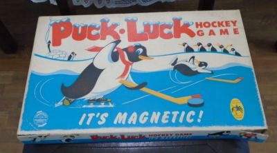Puck Luck Hockey Game Magnetic Schafer Family Games | eBay